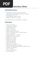 USMLE Reference Lab Values | PDF | White Blood Cell | Blood Plasma