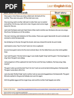 Jack and The Beanstalk Play Script | PDF | Jack And The Beanstalk | Leisure