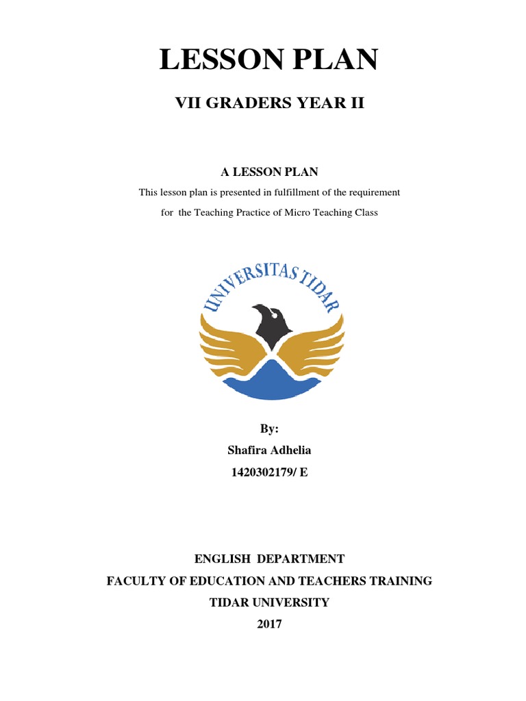 LESSON PLAN Ira | PDF | Lesson Plan | Attitude (Psychology)