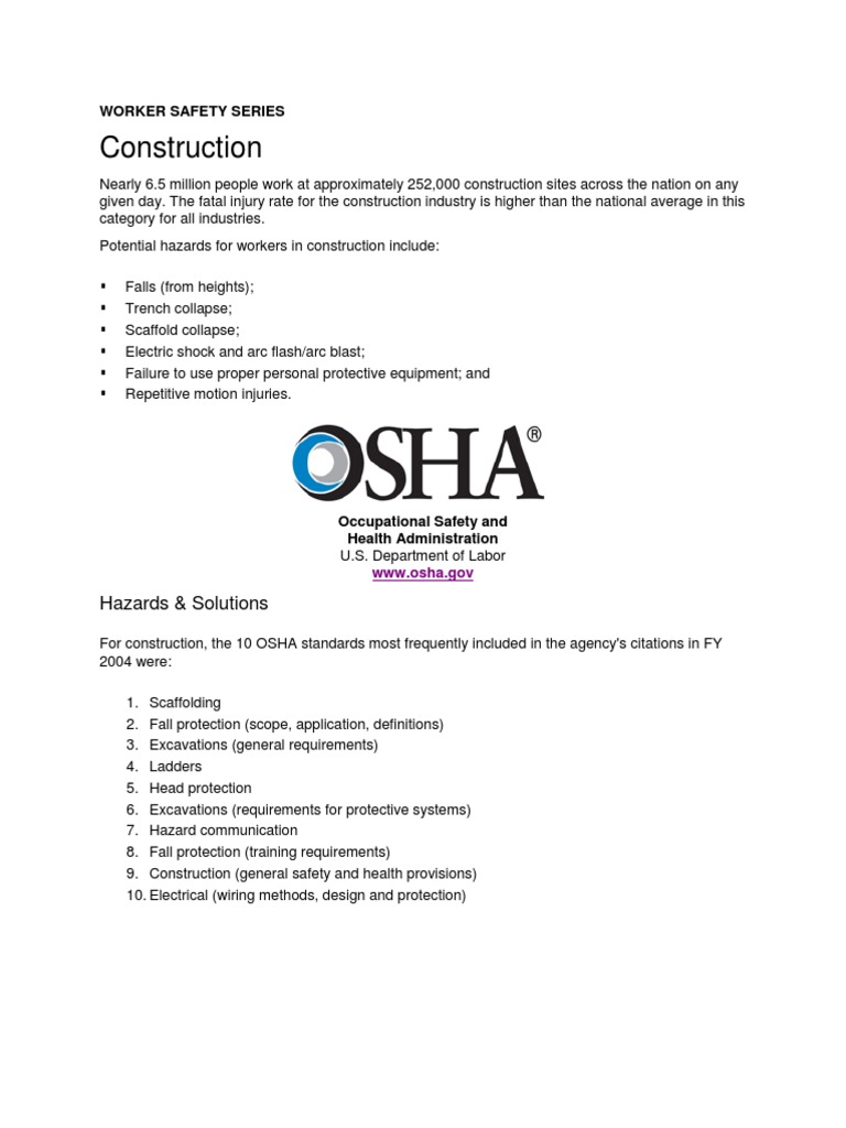 Worker Safety Series | PDF | Forklift | Crane (Machine)