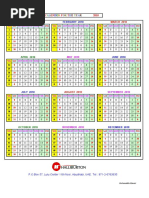 Manufacturing Weeks Calendar 20212025 | PDF