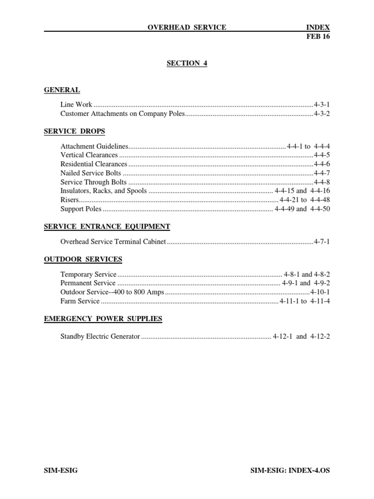 Overhead Installations Req. | PDF | Electrical Wiring | Screw