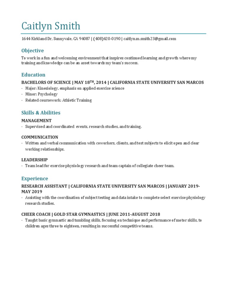 Final Resume | PDF