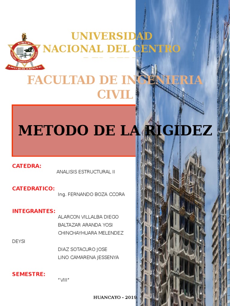 Metodo Rigidez | PDF | Rigidez | Braguero