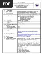 4as Detailed Lesson Plan Final Input and Output Devices | PDF | Input/Output | Computer Keyboard