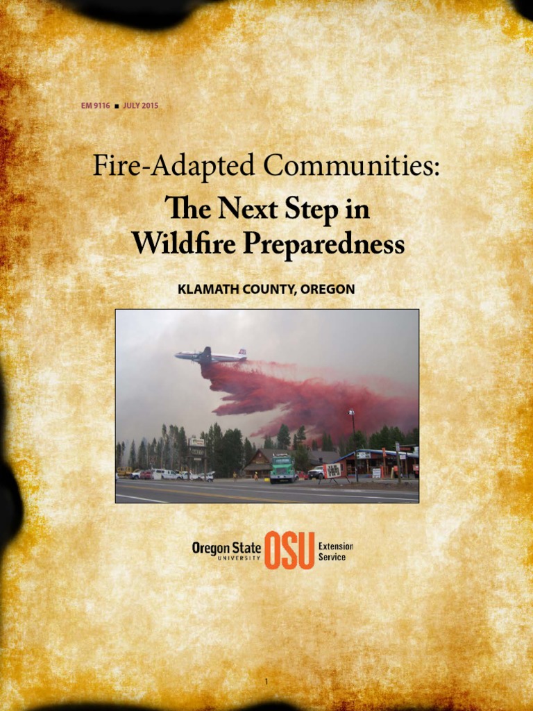 Fire Adapted Communities | PDF | Wildfire | Roof