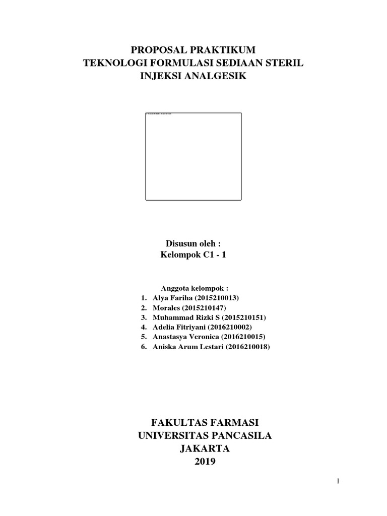 Injeksi Analgesik Metampiron | PDF