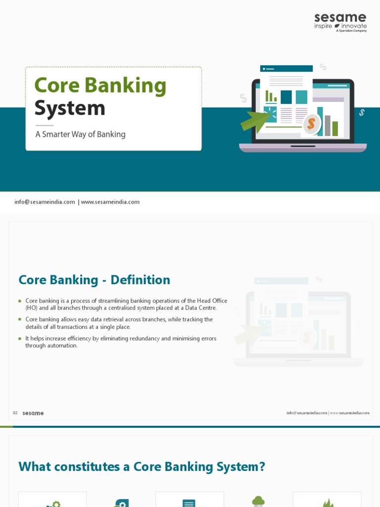 Core Banking System | PDF | Automated Teller Machine | Banks