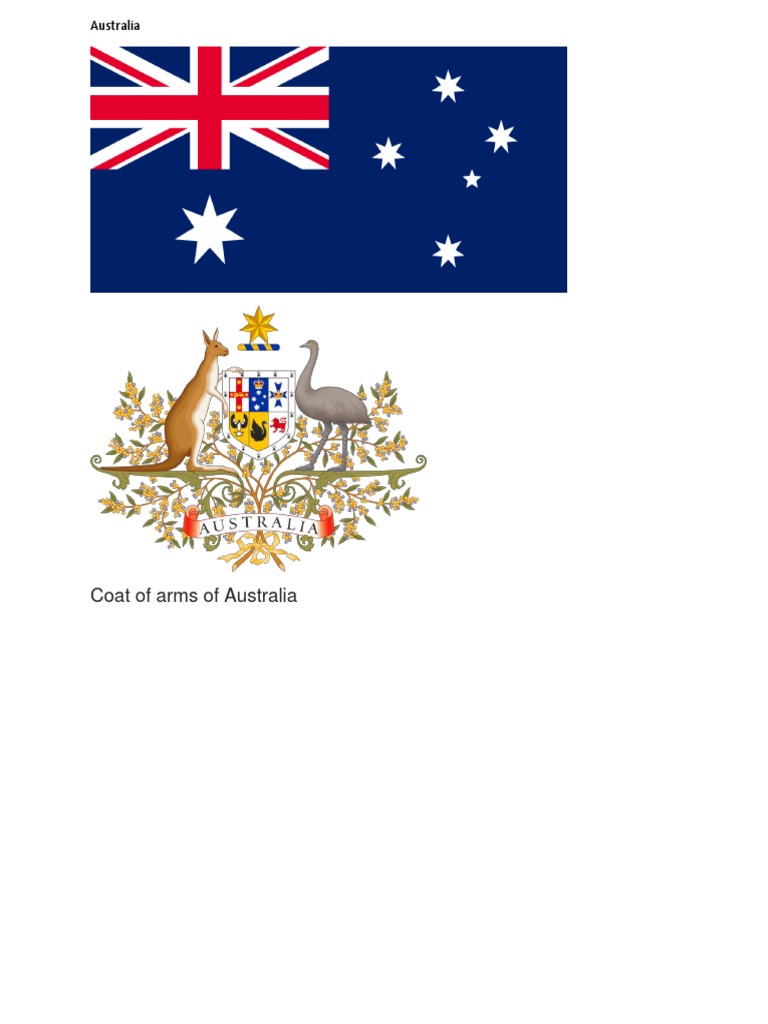 Coat of Arms of Australia | PDF