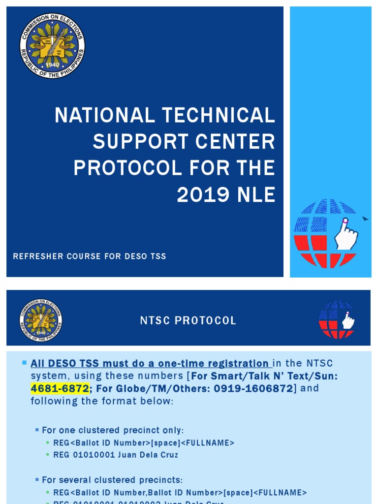 Revised NTSC Protocol Refresher | PDF | Group Decision Making | Elections