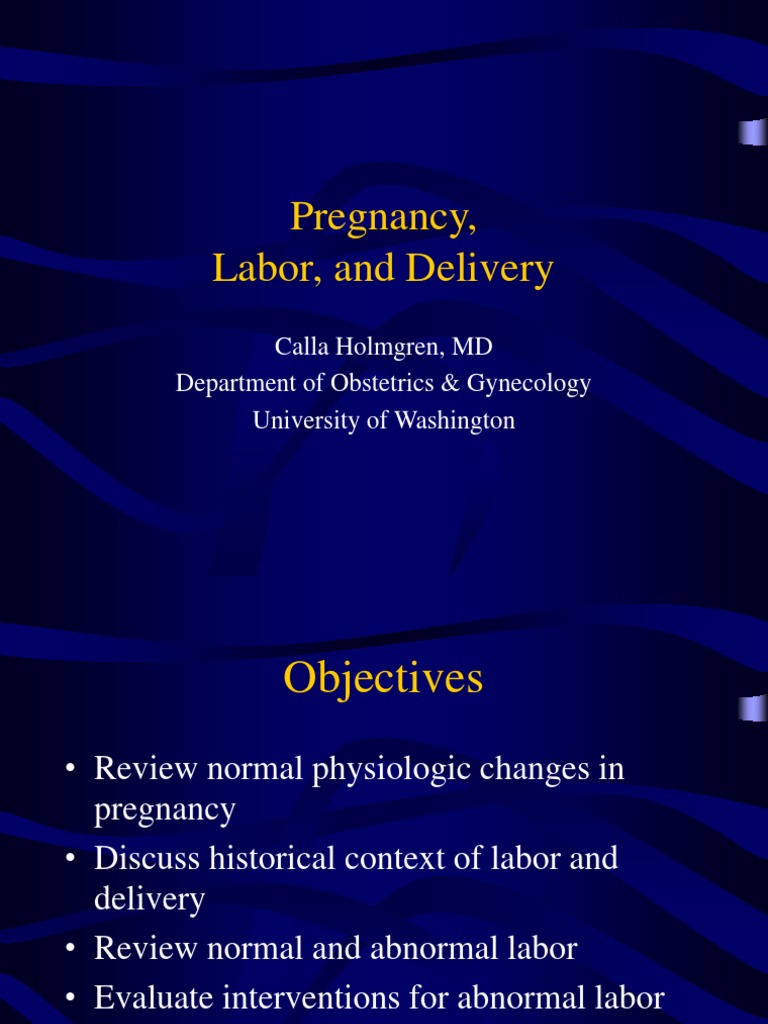 Pregnancylaboranddelivery Delivery | PDF | Childbirth | Caesarean Section
