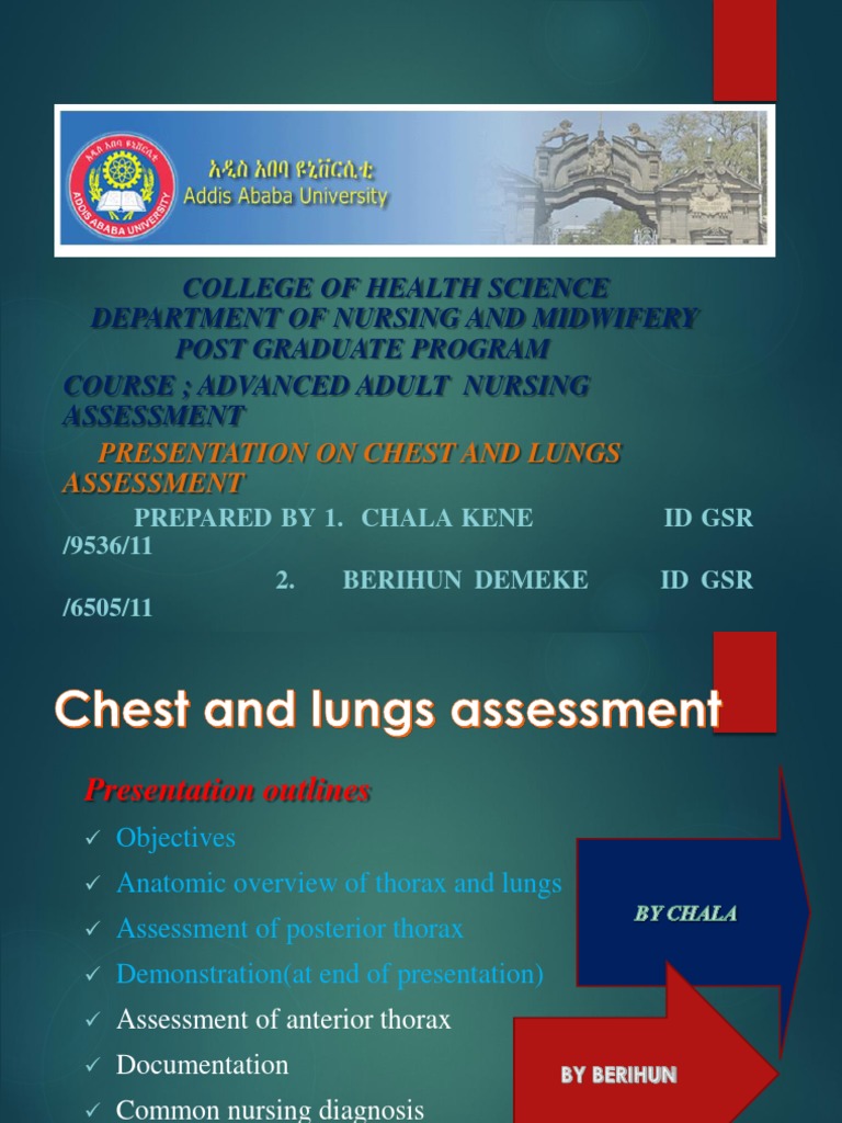 Chest Assessment Techniques Overview | PDF | Thorax | Lung