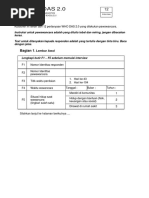 DASS 21 Bahasa Indonesia | PDF