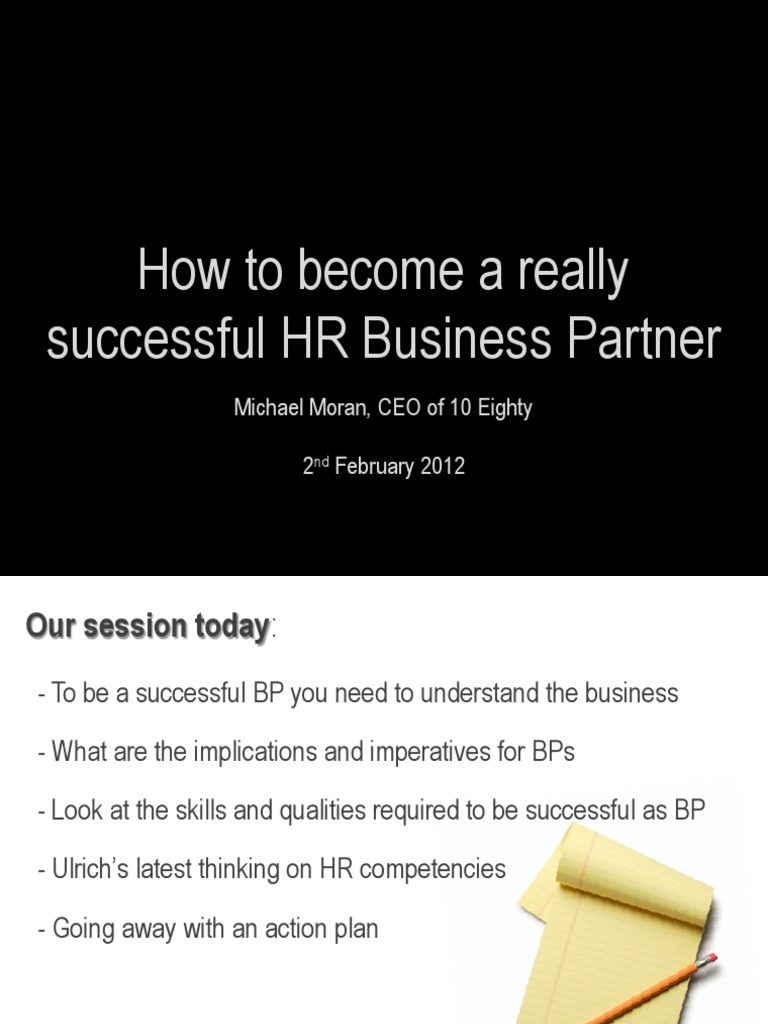 Successful HRBP | PDF | Human Resources | Credibility