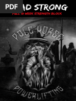 Brian Alsruhe's 4HORSEMEN | PDF | Games Of Physical Skill | Weight Training