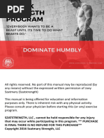 Power Lifting Matrix | PDF | Weight Training | Strength Training