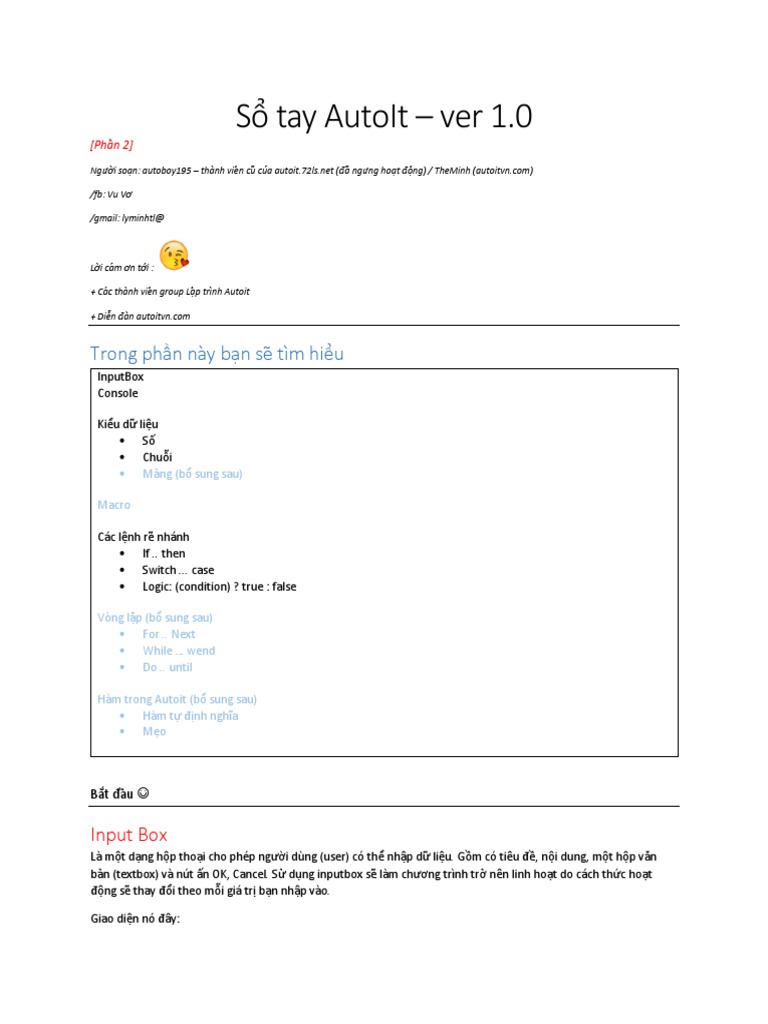 S Tay Autoit P2 PDF | PDF