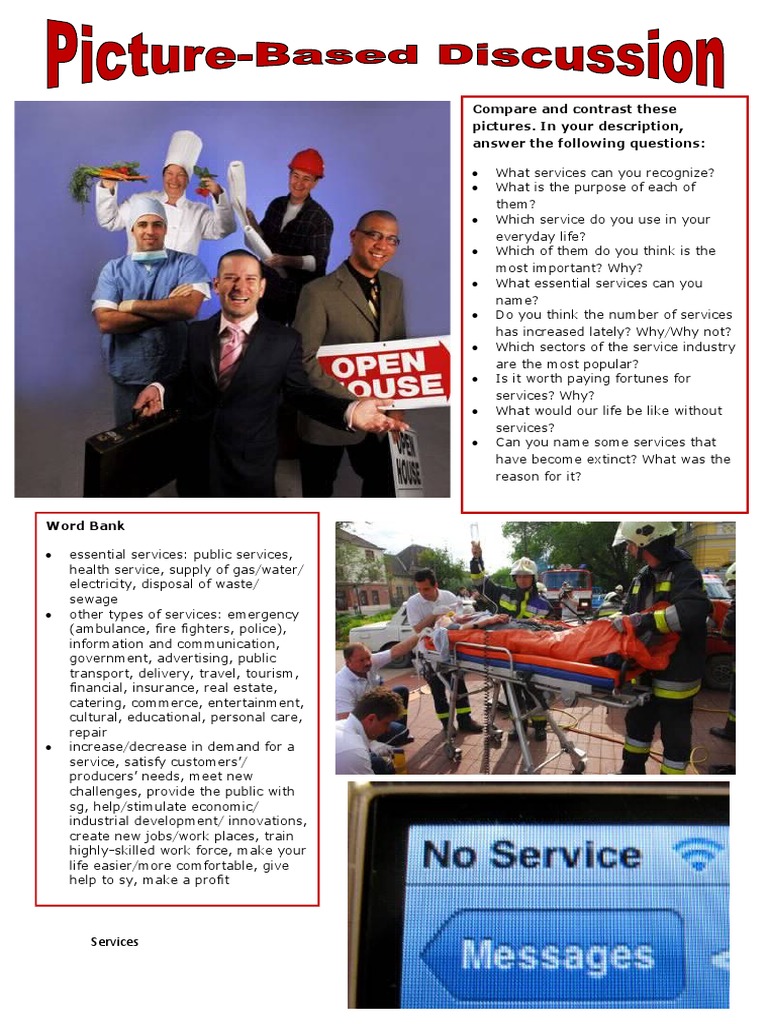 Compare and Contrast These Pictures. in Your Description, Answer The ...