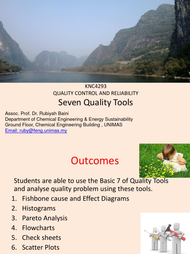 Seven Quality Tools: KNC4293 Quality Control and Reliability | PDF ...