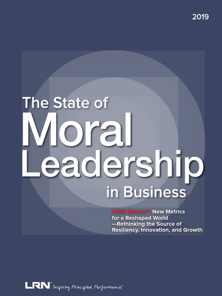 Moral Leadership 2019 | PDF | Leadership | Morality