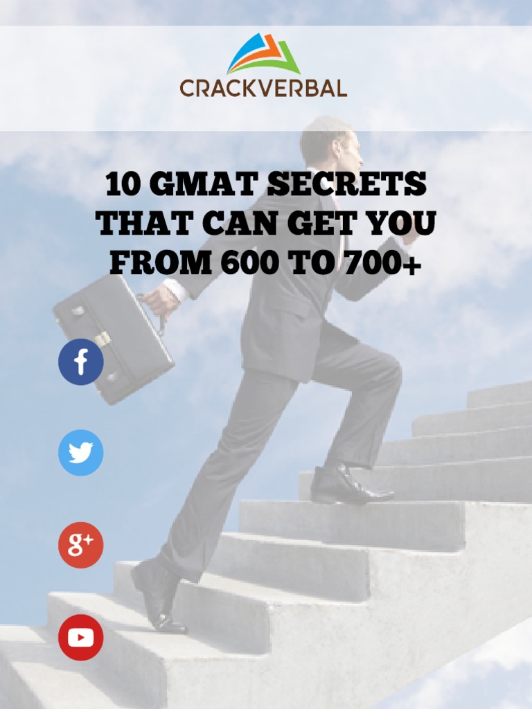 10 GMAT Secrets To Score Above 700 | PDF | Graduate Management ...