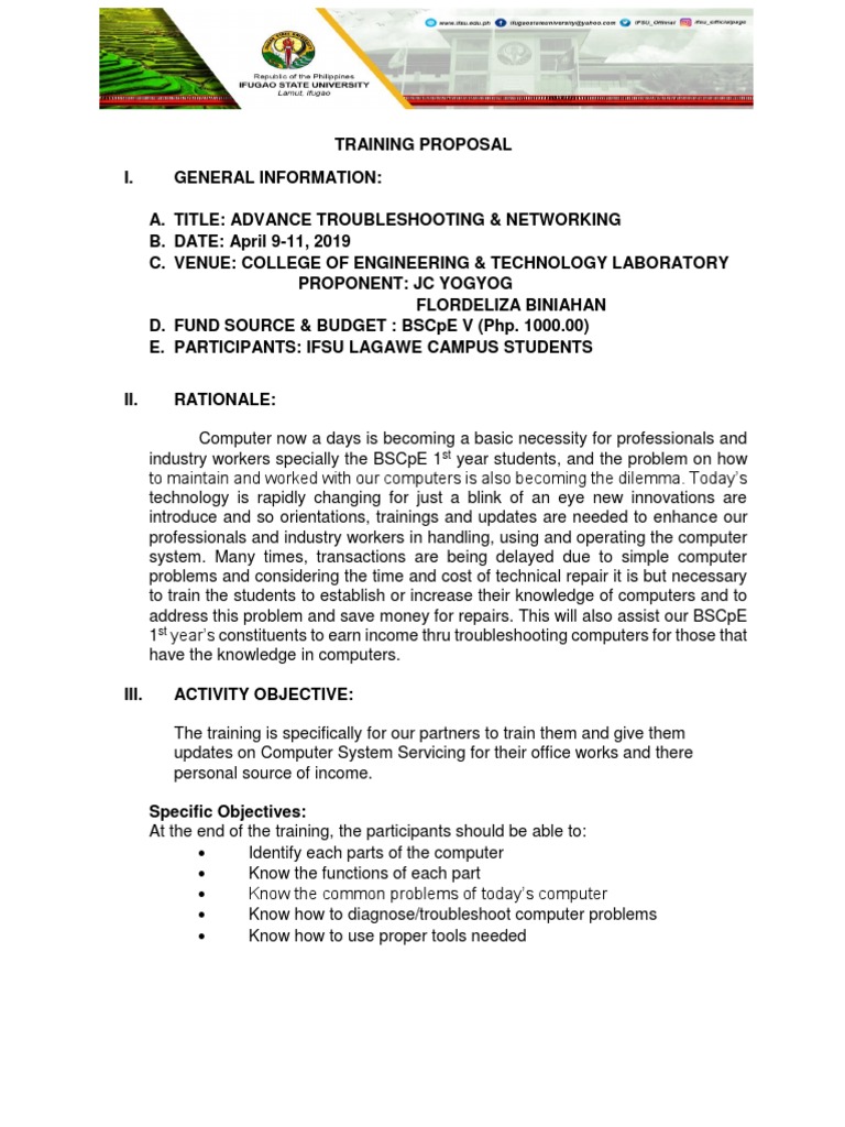 Computer Troubleshooting Training | PDF | Science And Technology ...