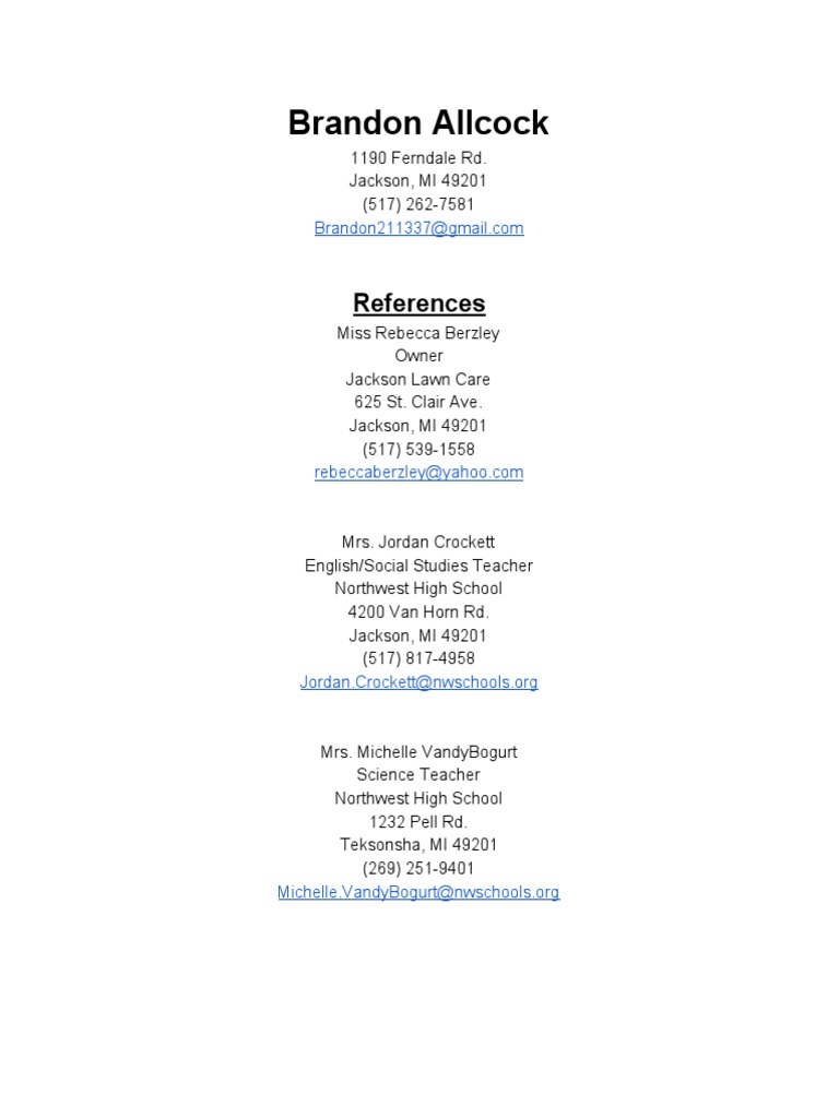 Reference Page | PDF