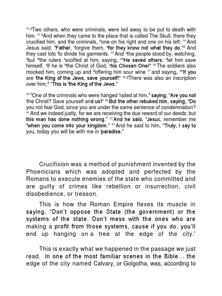 7 Last Words | PDF | God The Father | Jesus