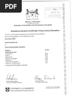 BDF Application Letter | PDF