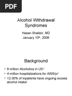 Glasgow Modified Alcohol Withdrawal Scale (GMAWS) | PDF