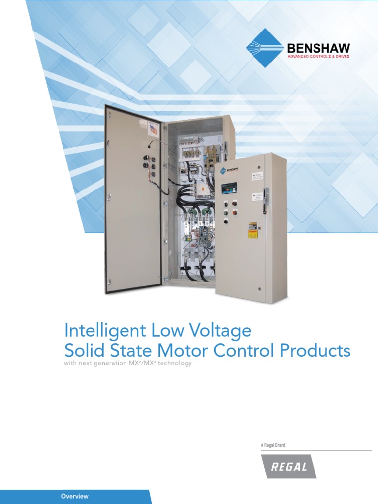 Benshaw Low Voltage Starters PDF | PDF | Electric Motor | Relay