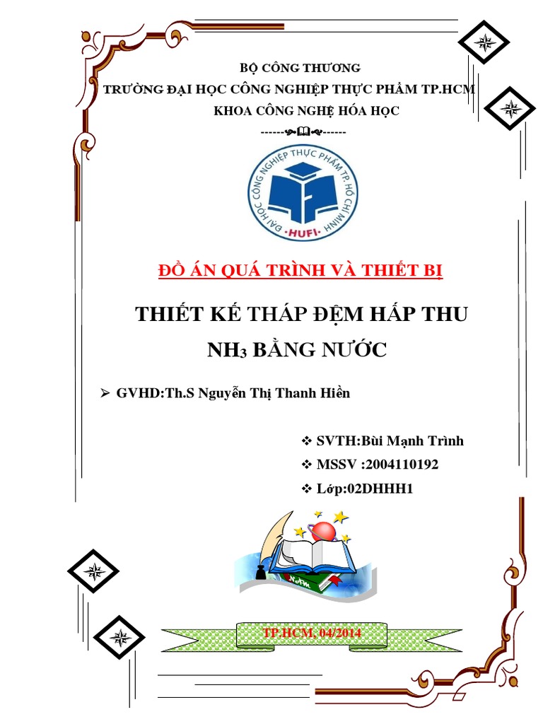 Do An Hap Thu nh3 Bang H2o Thap Dem 3962 9773 | PDF