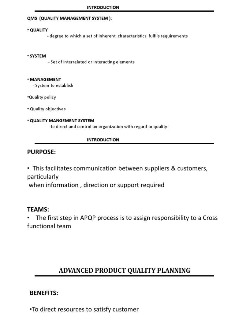 Qms (Quality Management System) | PDF | Reliability Engineering ...