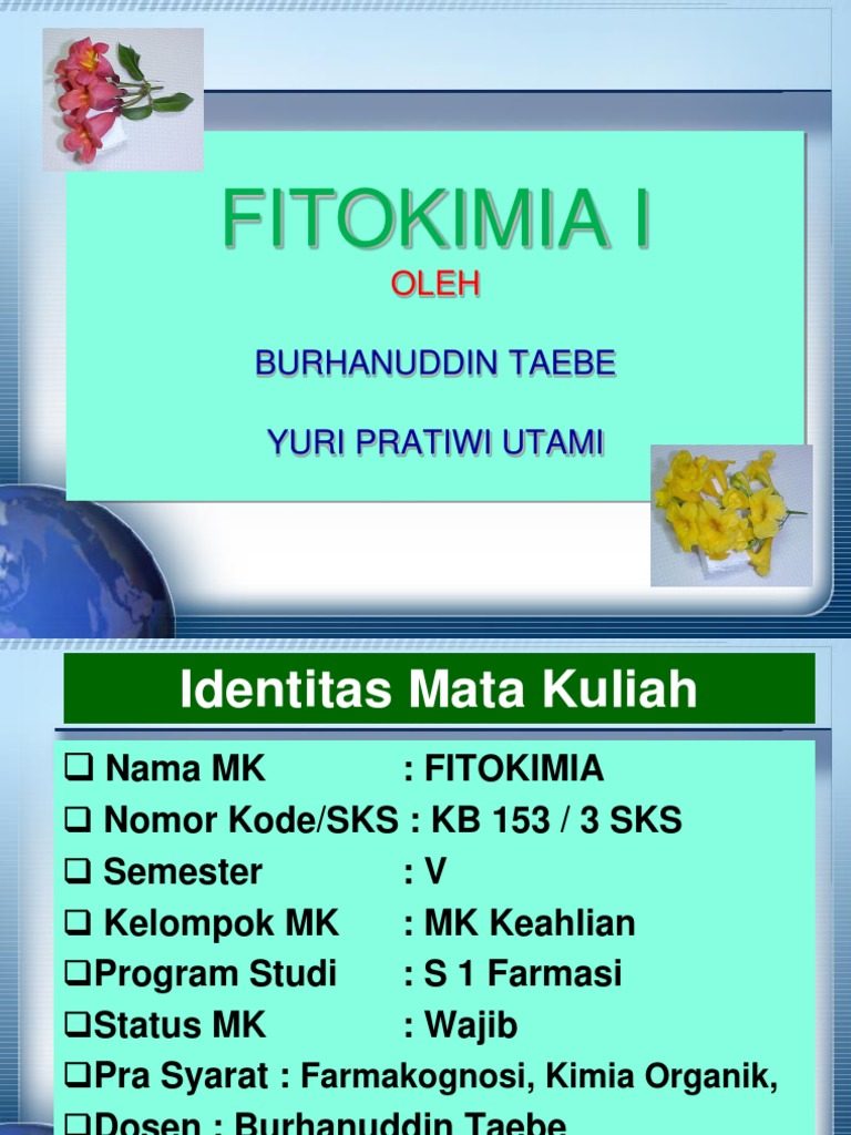 Fitokimia | PDF