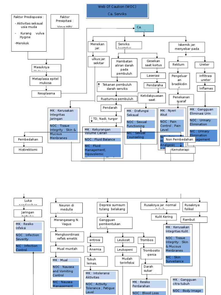 Pathway CA Serviks | PDF | Medical Specialties | Clinical Medicine