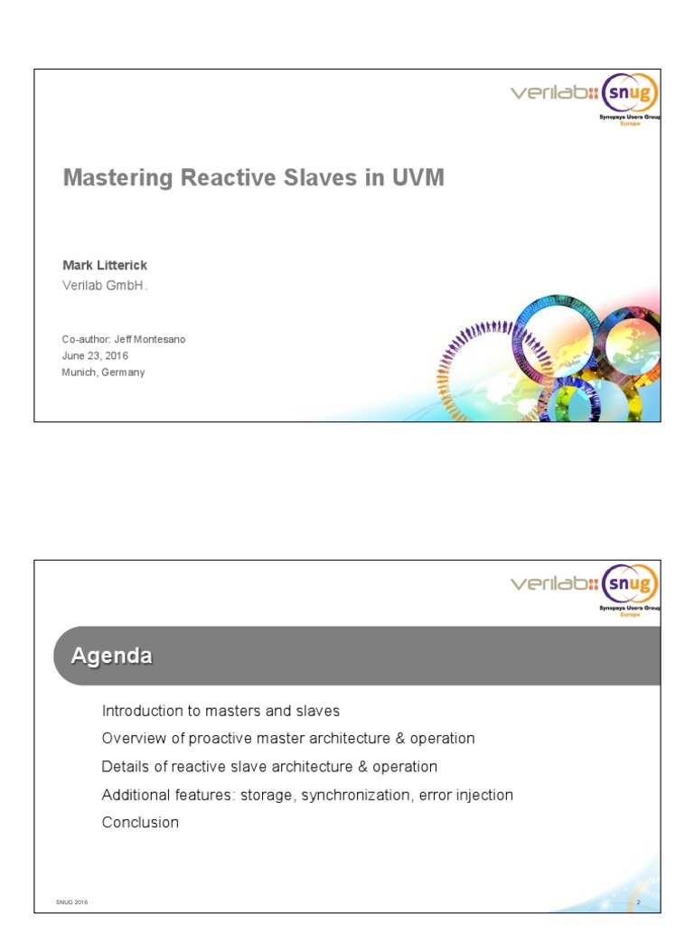 Uvm Reactive Slave Development Pdf Application Programming Interface Memory 4703