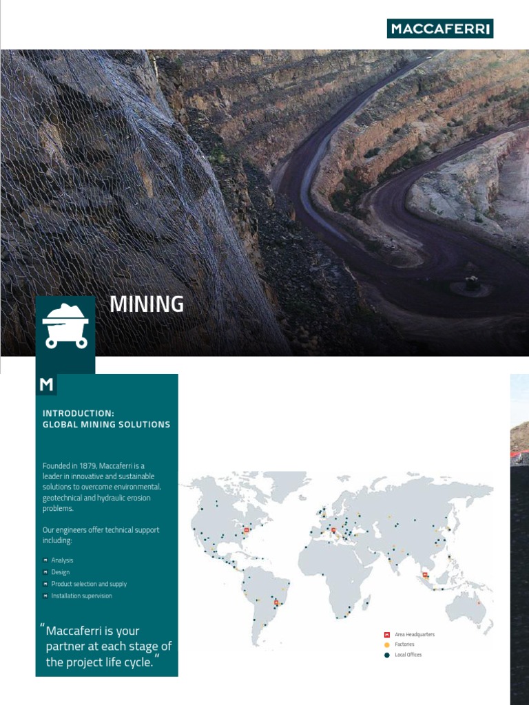 Brochure Mining Brochure May17 | PDF | Mining | Road
