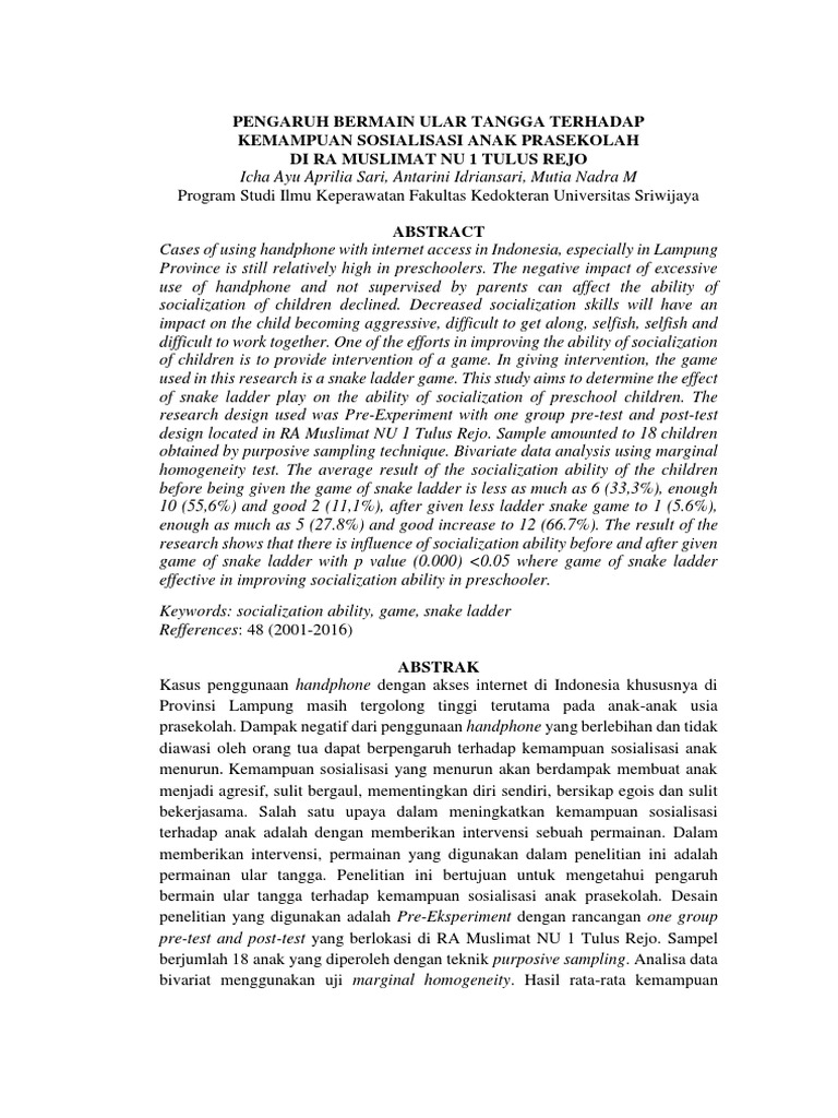 Naskah Publikasi - Icha Ayu As - Psik Reguler 2014 | PDF | Social Psychology | Business