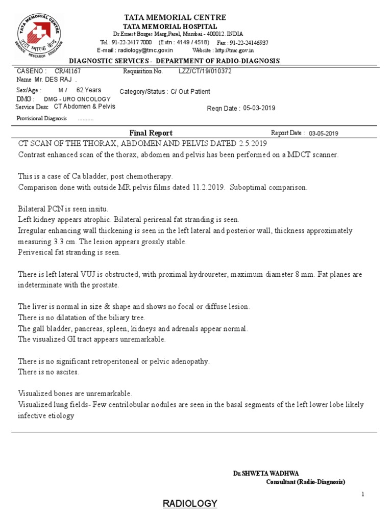 Allreports PDF | PDF | Ct Scan | Abdomen