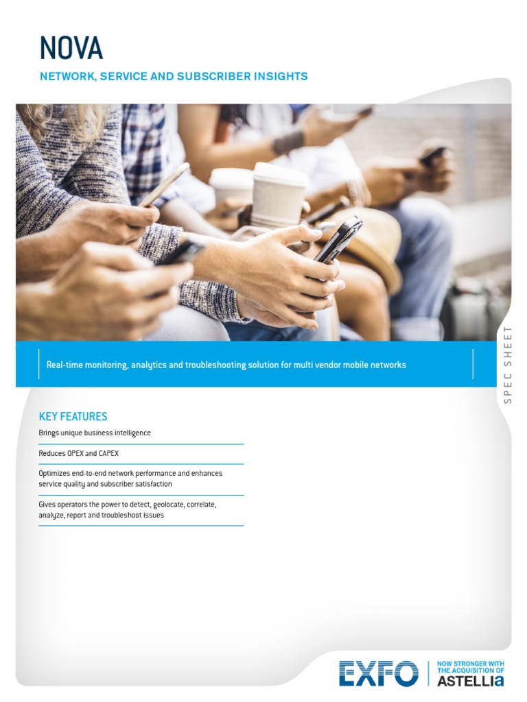 Exfo Spec-Sheet Nova v1 en PDF | PDF | Analytics | Computer Network