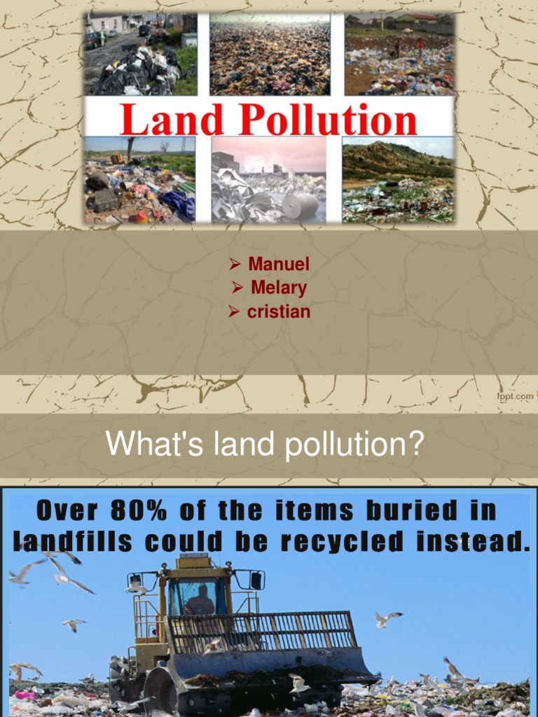 Land Pollution | PDF