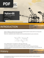 Nylon 6,6: Preparation and Applications | PDF | Nylon | Fibers