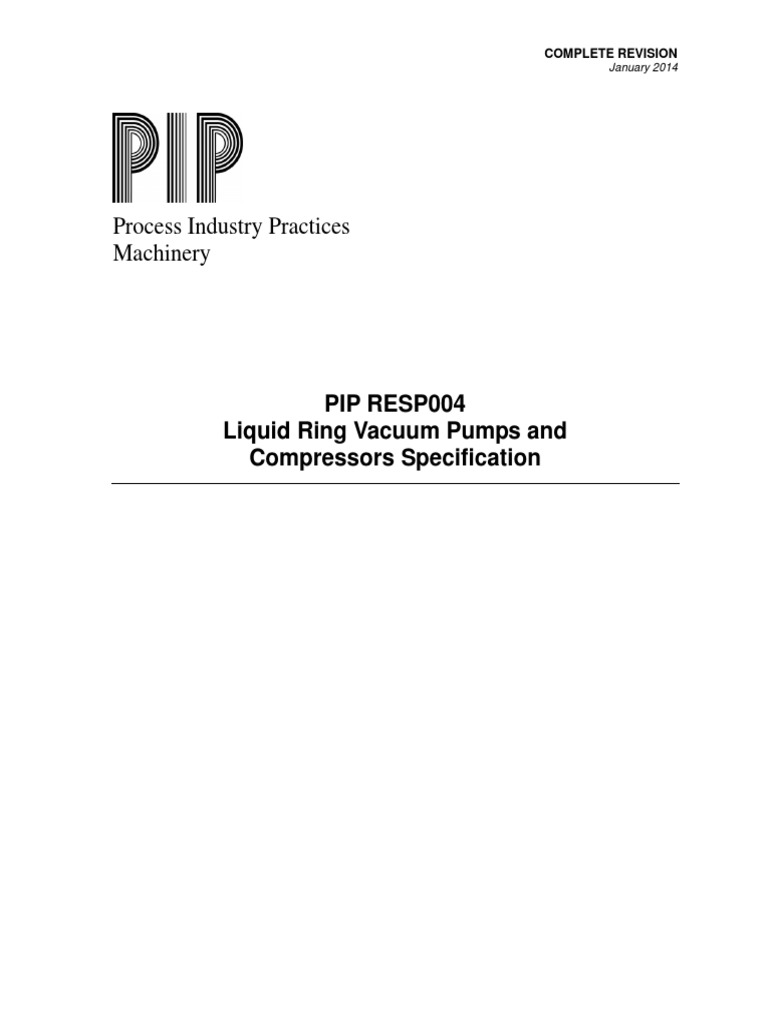 Liquid Ring Compressor | PDF | Pipe (Fluid Conveyance) | Pump