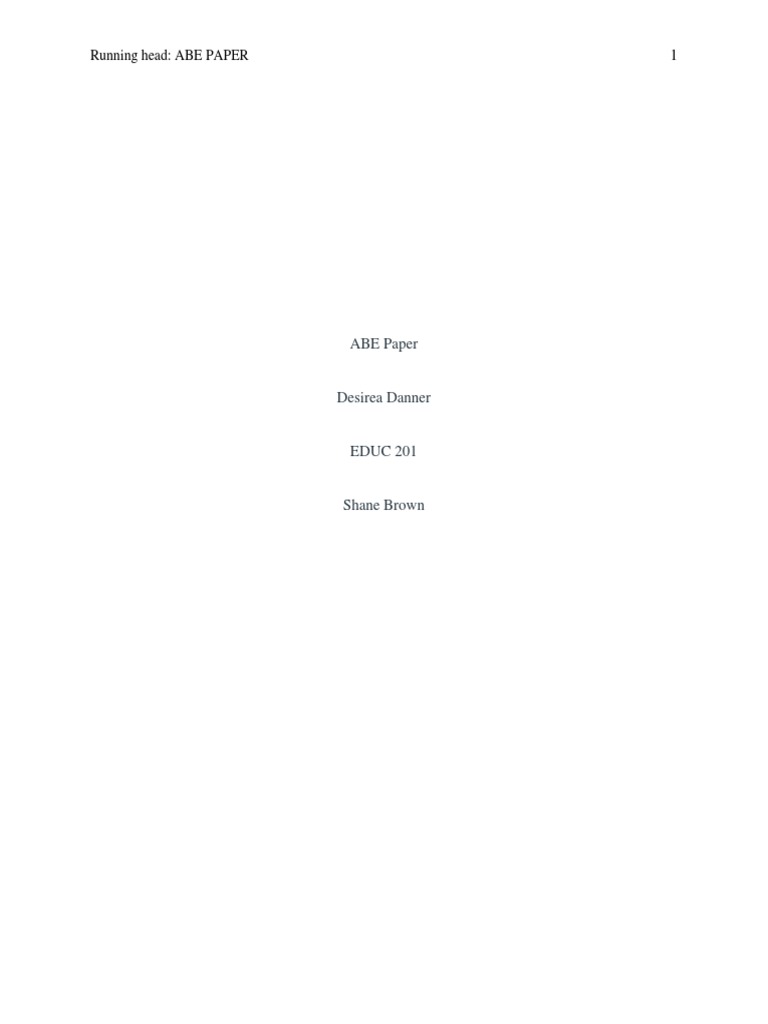 Abe Paper Final | PDF | Physical Education | Middle Schools