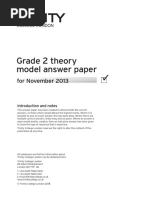 Trinity Grade 2 Theory - Answered | PDF | Minor Scale | Scale (Music)
