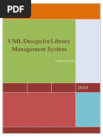 UML Design of The Library Management System | PDF | Use Case | User ...