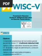 Interpretación Índices Generales Wisc III | PDF | Cociente de ...