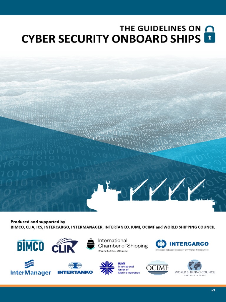 BIMCO-Cyber Security Guidelines 2018 | PDF | Computer Security | Security