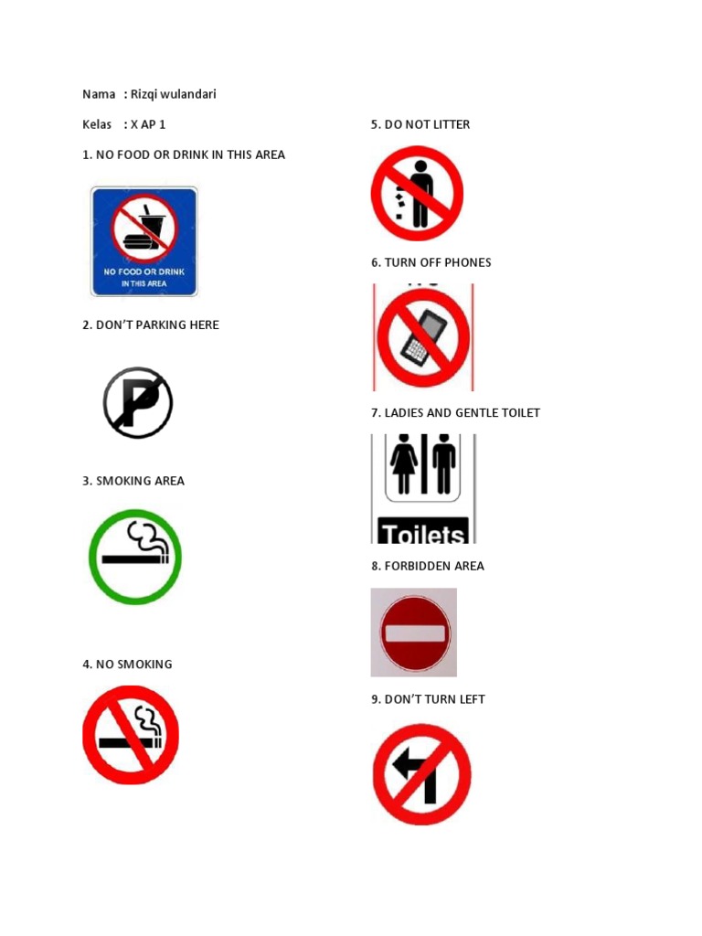 Simbol-Simbol B. Inggris | PDF