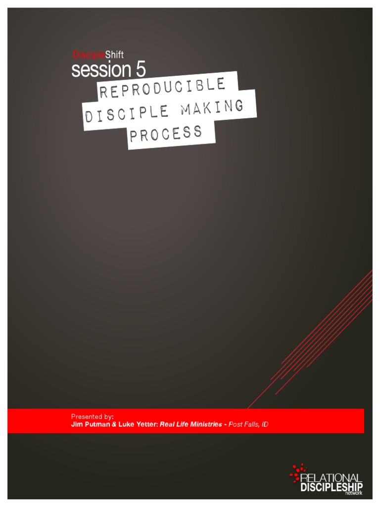 Reproducible Discipleship Making Process PDF | PDF | Disciple ...